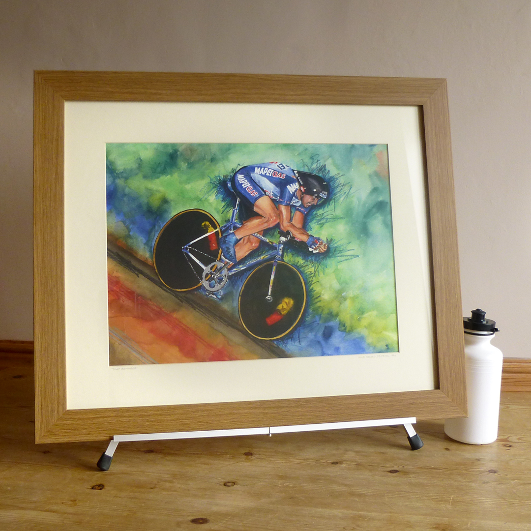 Tony Rominger – Cycling Watercolours